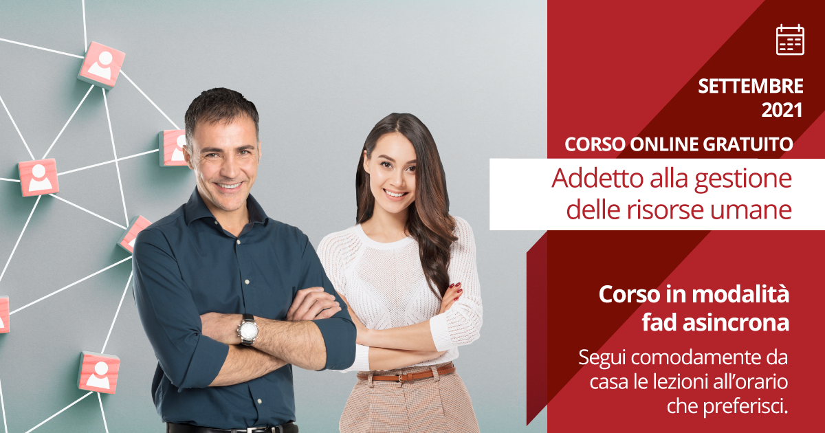 Addetto Gestione Risorse Umane Corso Gratuito Online | Gevi Academy